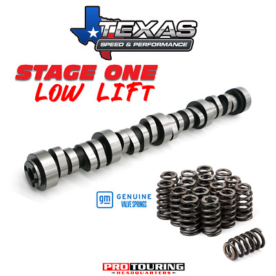 TSP GM LS Lone Star Stage 1 Cam Kit Texas Speed Camshaft GM LS6 Valve ...