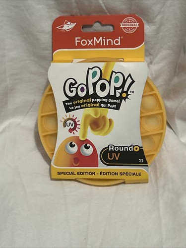 2024 FOXMIND Go Pop Special Edition Round UV Yellow Pooping Game Brand New NICE | eBay