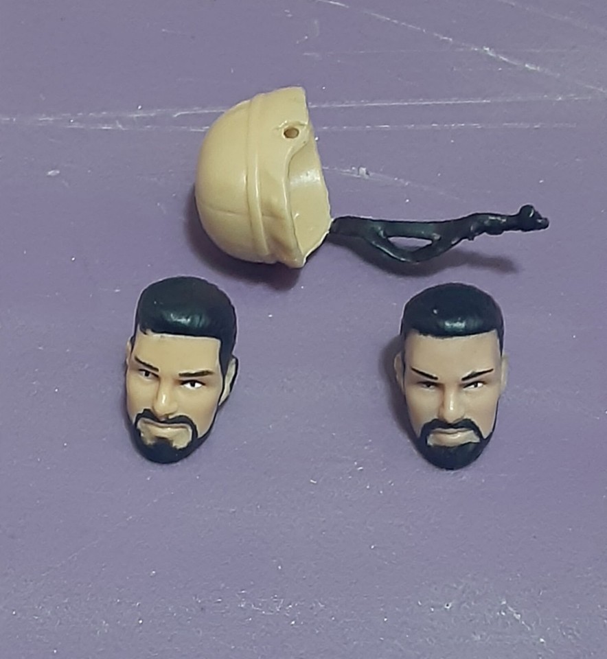 G.I.Joe 25th & FSS Clutch Helmet & Head Sculpts Lot | eBay