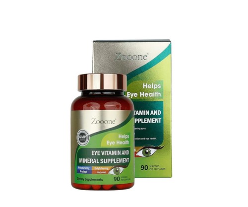 Zooone 90pcs Lutein Eye Vitamins Supplement For Macular Health & Dry ...
