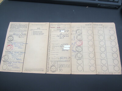 Historic Document 1957 Itom 50cc Sports Buff Log memorabilia Motorcycle ...