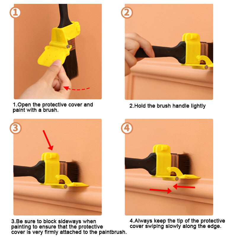 1Set Clean Cut Profesional Edger Paint Brush Edger Brush Tool ...