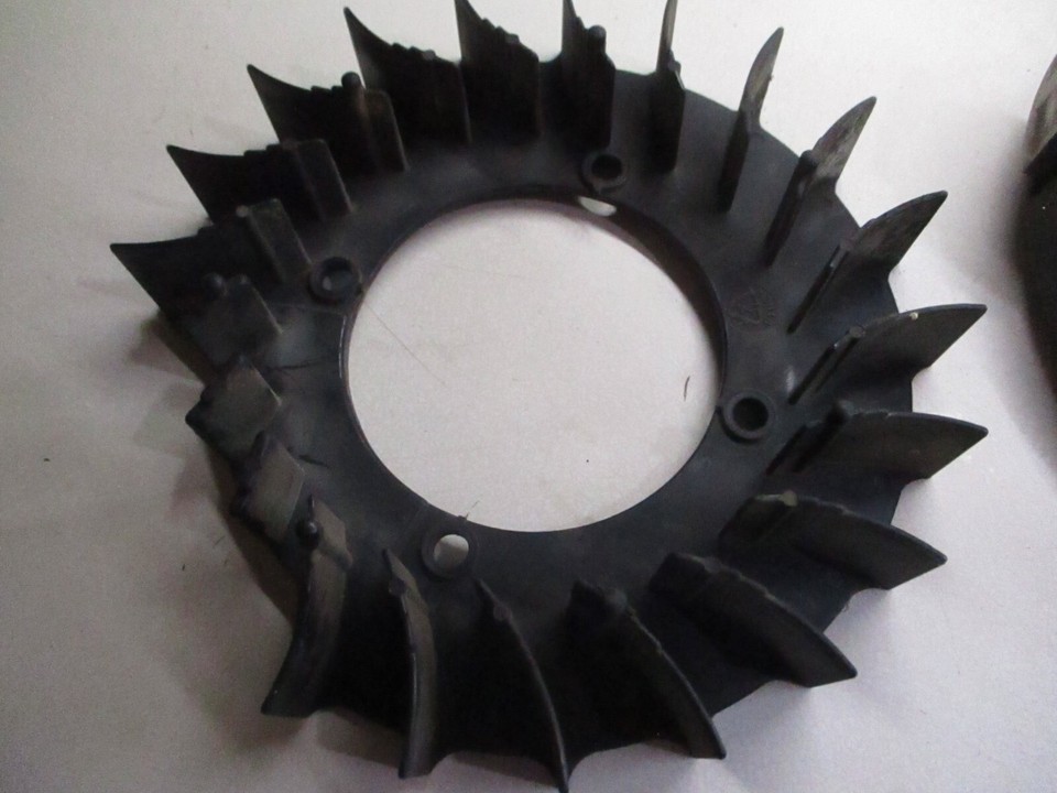 OEM Kohler Command Pro 15 CH15 Flywheel w/Fan & Debris Screen, Key ...