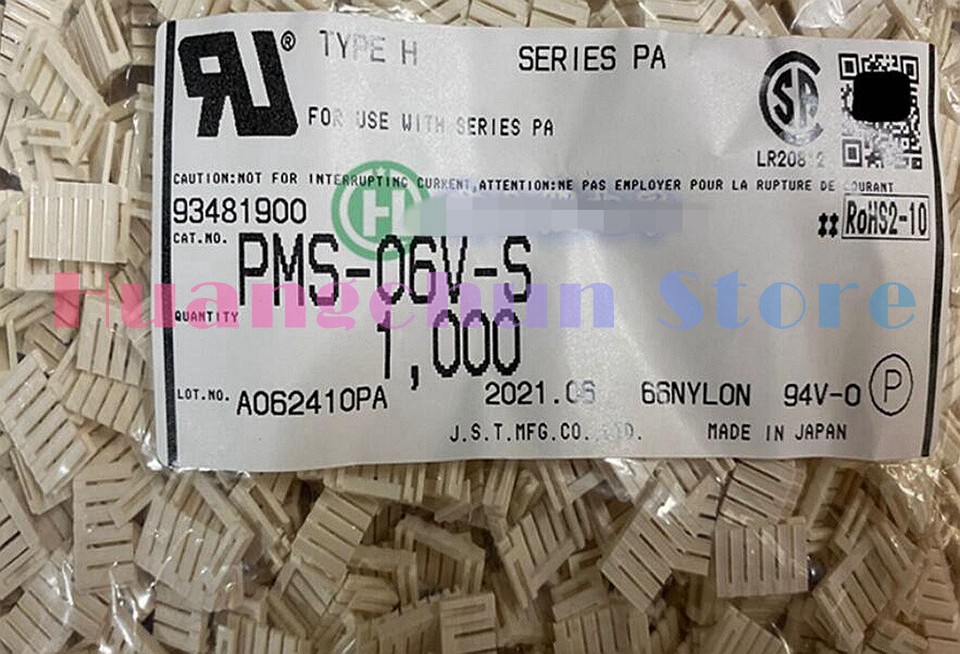1000PC PMS-06V-S Connector Plastic Shell 2.0mm 6P Connector Buckle | eBay