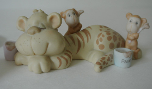 HAND SIGNED by Gene Freedman Precious Moments 1st Spotted You Friends ...