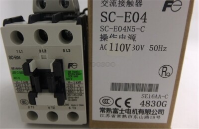 1Pc Fuji SC-E04 110Vac Contactor zm | eBay
