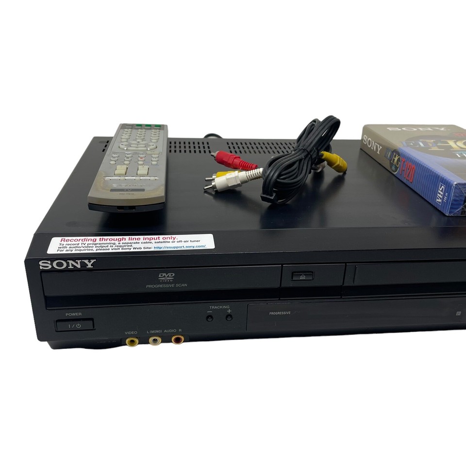 Sony SLV-D380P DVD VCR Combo Player Hi-Fi VHS + Remote, A/V Cable ...