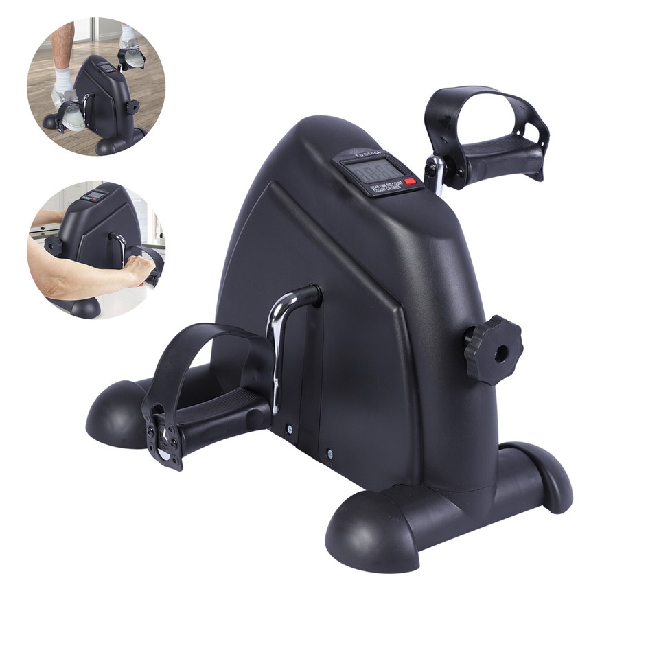 Portable Mini Cycle Bike Foot Pedal Exercise Machine Arm Leg Recovery ...