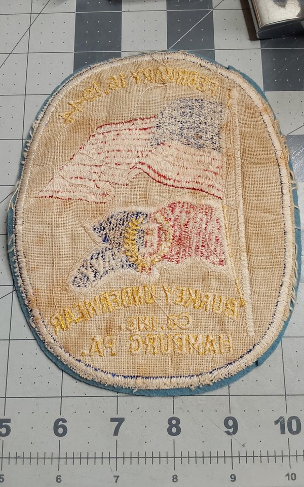 WWII US Home Front Army Navy E for Production Patch Burkey Underwear ...