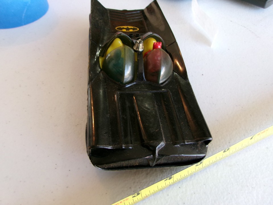 Vintage Batmobile Batman And Robin Simms Plastic No. 529 Made In USA | eBay