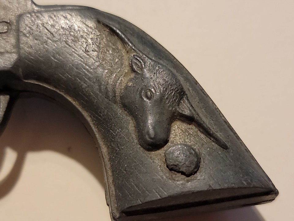 Vintage Hubley TEX Small Single Shot Revolver Toy Cap Gun | eBay