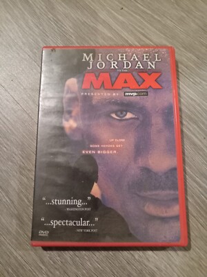 MICHAEL JORDAN TO THE MAX DVD Basketball NBA Chicago Bulls 2000 ...