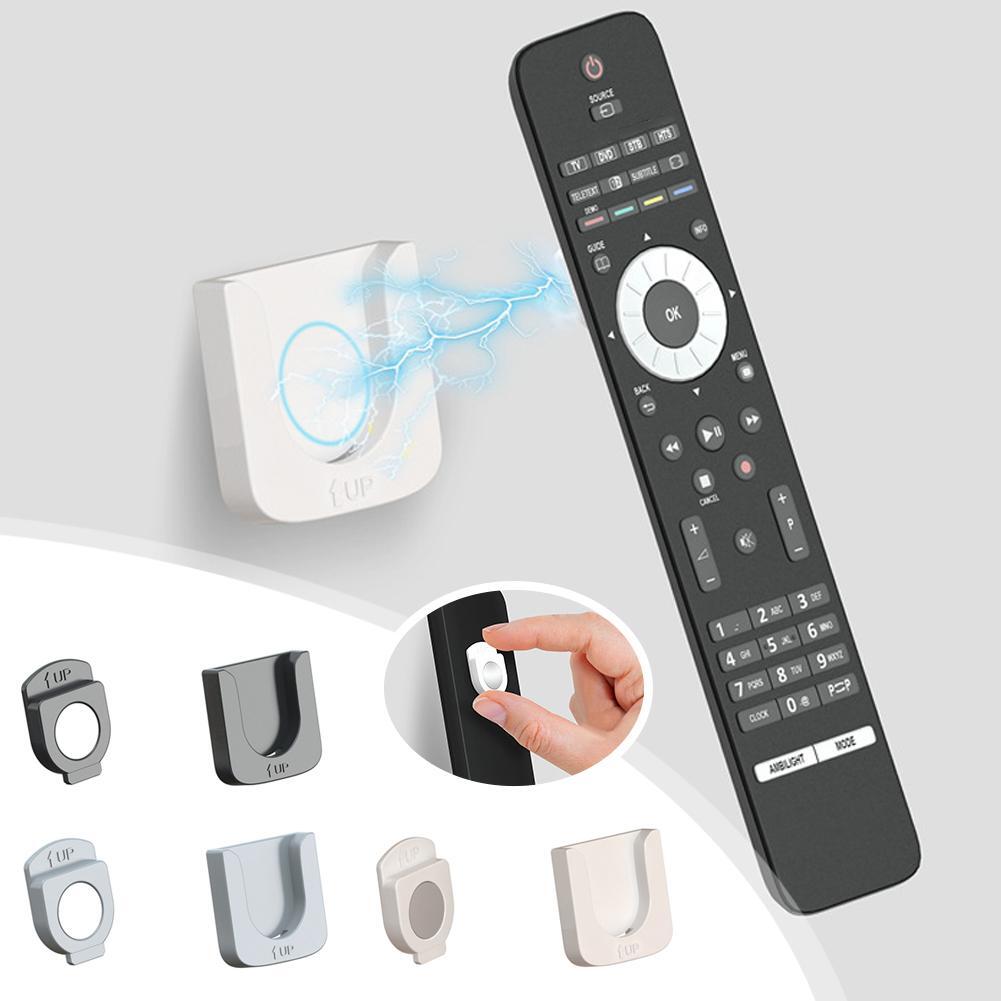 Magnetic Remote Control Holder Sticker Bracket Wall Mount Hook Self ...