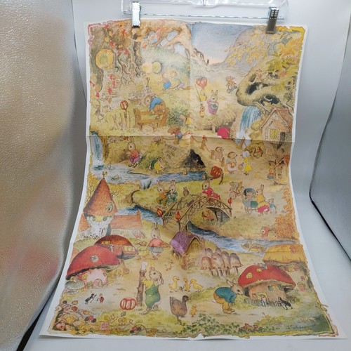 Jean Glider The Lamplighter Poster 19"x27" The Medici Society 1979 READ ...