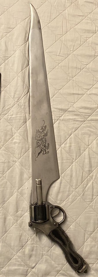 Functional Squall Gunblade Revolver Cosplay Gunblade Sword Replica With ...