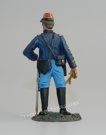 Union Infantry 146th NY Zouave Officer W. Britain's #31303 Toy Soldier ...