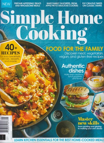 SIMPLE HOME COOKING 2019 MAGAZINE FUTURE PUBLISHING UK 1ST EDITION ...