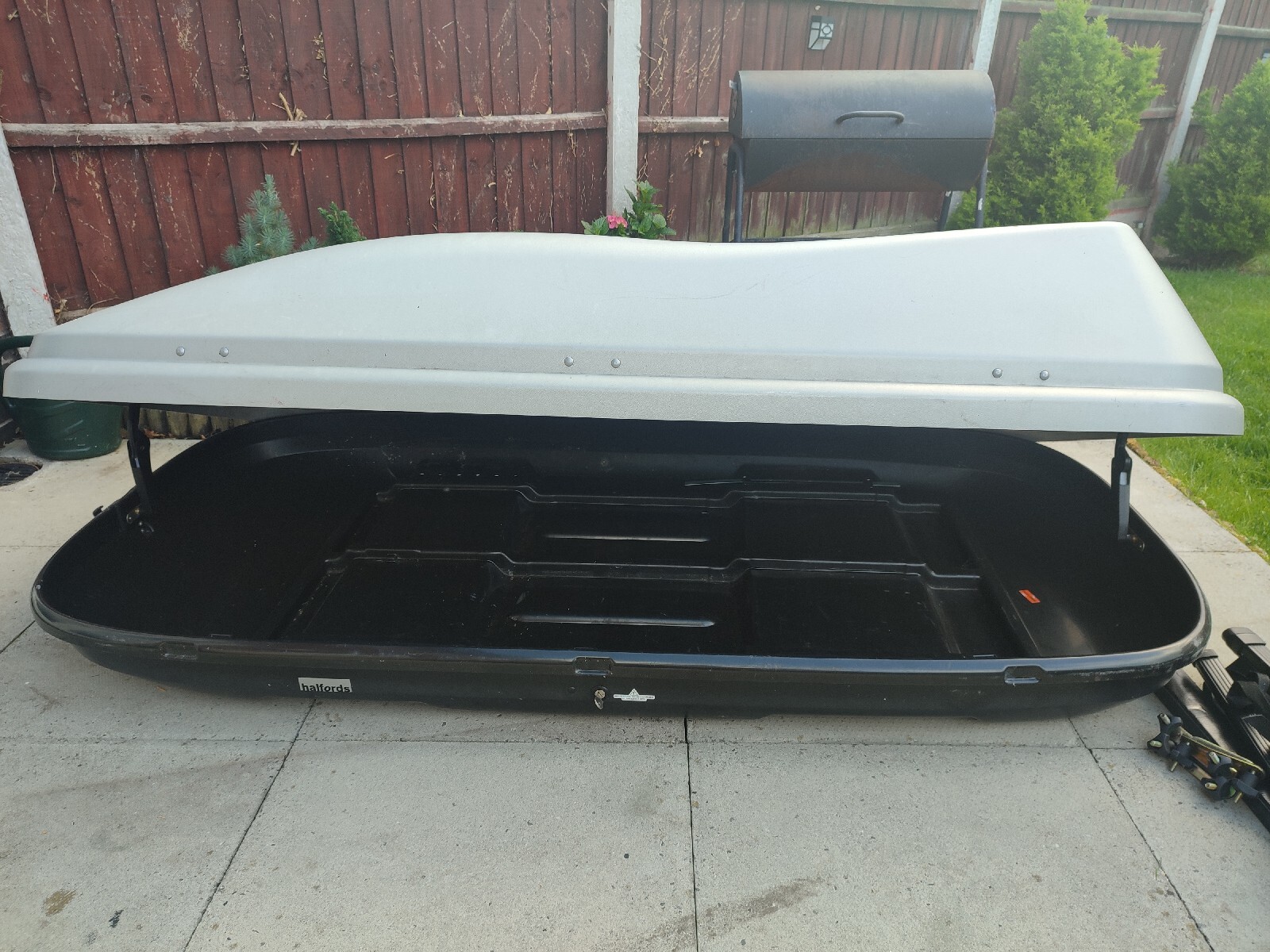 Big Grey Roof Box For Hire | eBay UK
