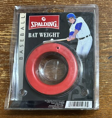 Vintage Y2K Spalding Bat Weight Donut Doughnut 16 Ounce | eBay