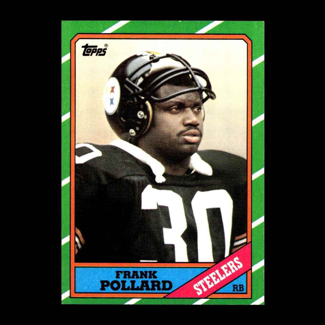 Frank Pollard 1986 Topps Pittsburgh Steelers #282 R326H 57 | eBay