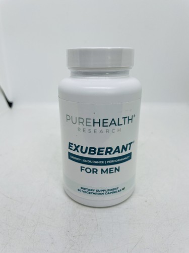 PureHealth Research Exuberant Supplement Men Boost Energy Performance ...