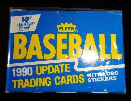 1990 Fleer Baseball Update Complete Set Factory Sealed - FRANK THOMAS ...