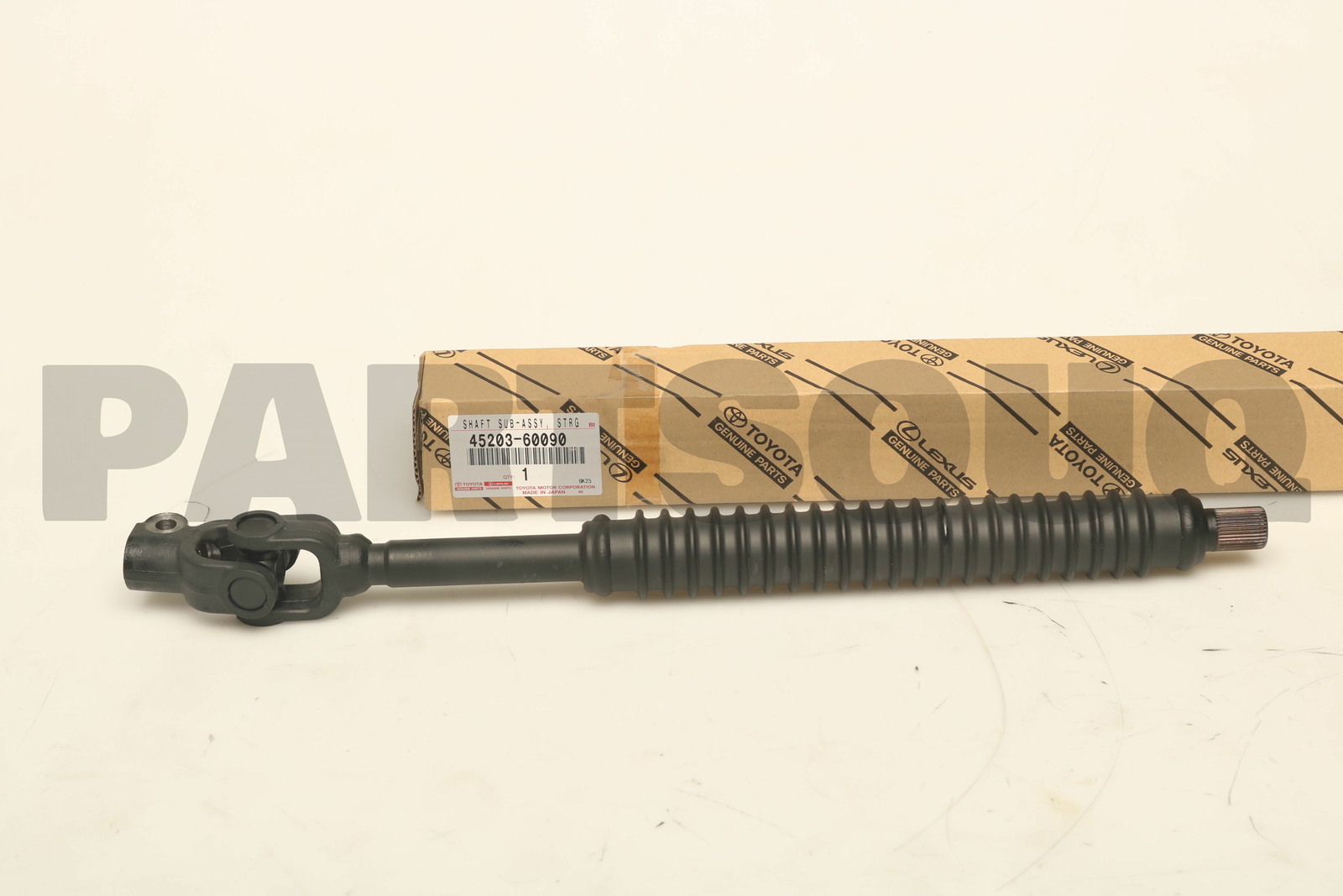 4520360090 Genuine Toyota SHAFT, STEERING INTERMEDIATE, NO.2 45203 ...