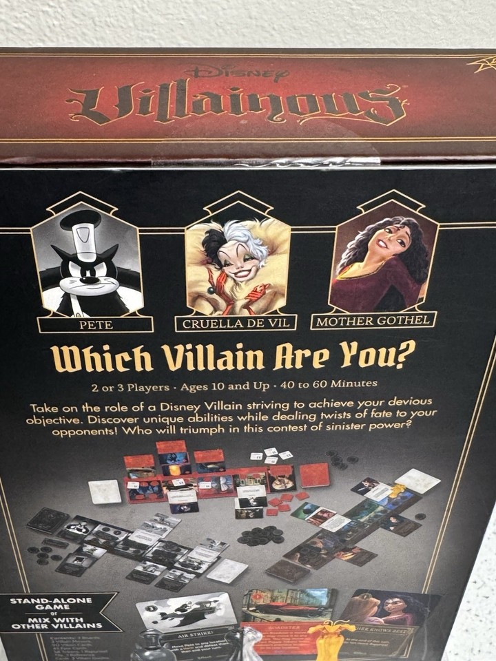 Disney Villainous Perfectly Wretched Board Game Target Exclusive Game ...