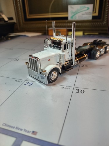 DCP 1/64 Custom Built Peterbilt 389 TriAxle Long Frame | eBay