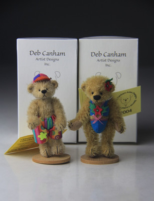 Deb Canham Village Bear Exclusive "Sebastian" & "Sally" Limited Edition ...