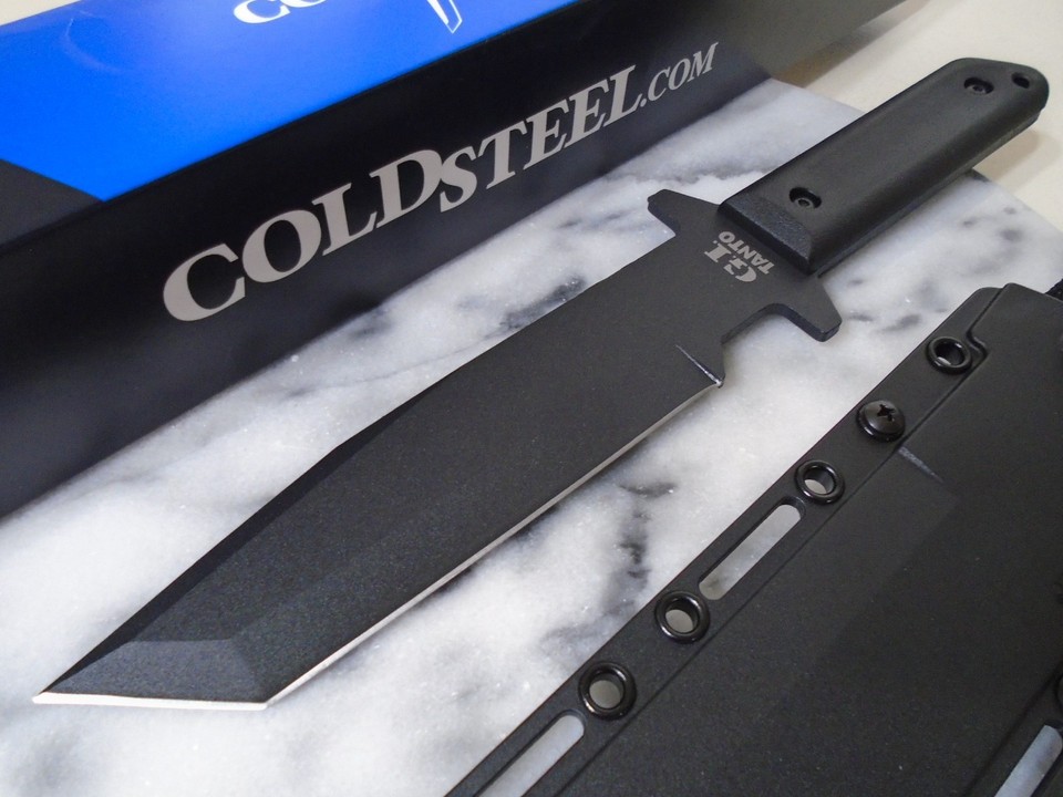 Cold Steel GI Tanto Fixed Blade Combat Hunter Knife Full Tang 1055CS ...
