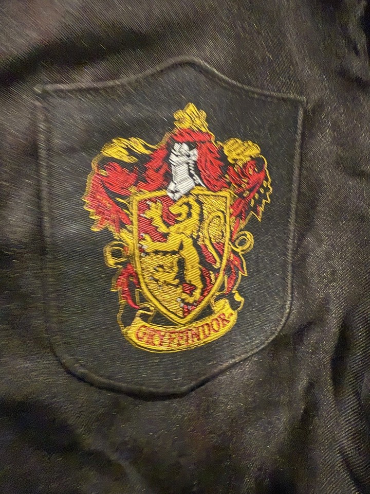 Harry Potter Robe Cape Gryffindor Wizard Magic Halloween Costume ...