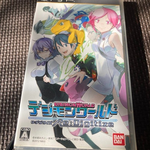 Japan Anime Digimon PlayStation Portable PSP GAME SOFT Re Digitize very ...