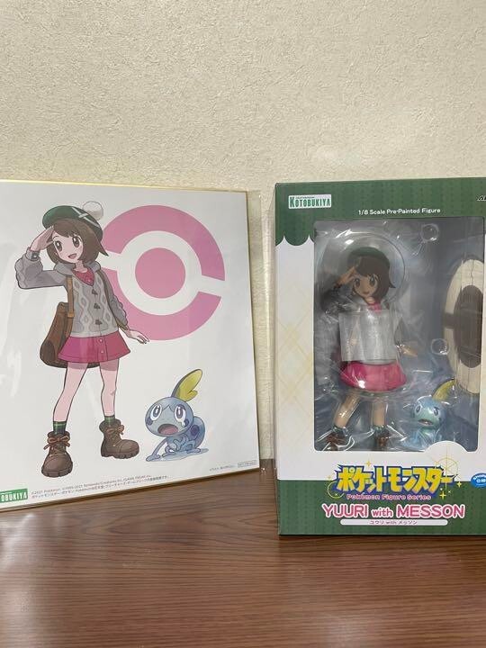 Pokemon Gloria with Sobble 1/8 Figure Kotobukiya ARTFX J Yuri with ...