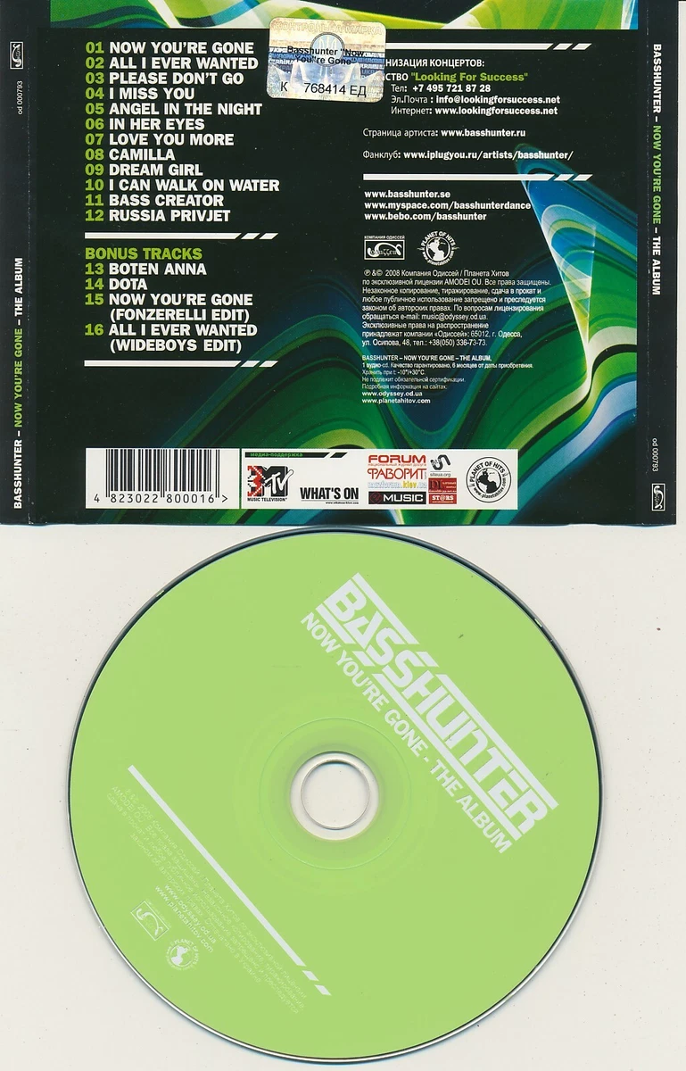 All I Ever Wanted Album Cover Basshunter