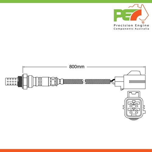 2x New * OEM * Post-Cat LH & RH Oxygen Sensors For Jaguar XJ X351 5.0 S ...