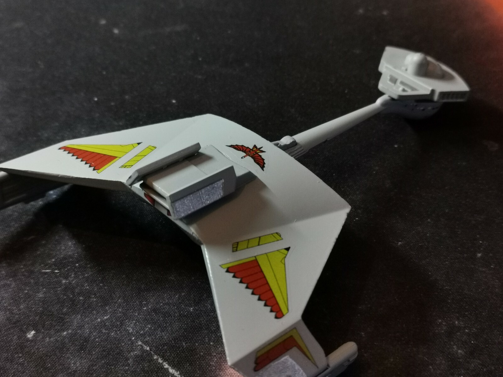 TOS Animated KLINGON D7 ROMULAN CONVERSION V2 - STAR TREK EAGLEMOSS ...