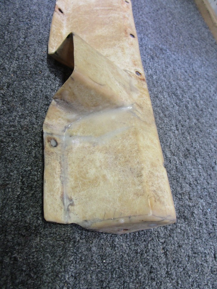 58/62 corvette press molded fiberglass lower radiator baffle GM 59 60 ...