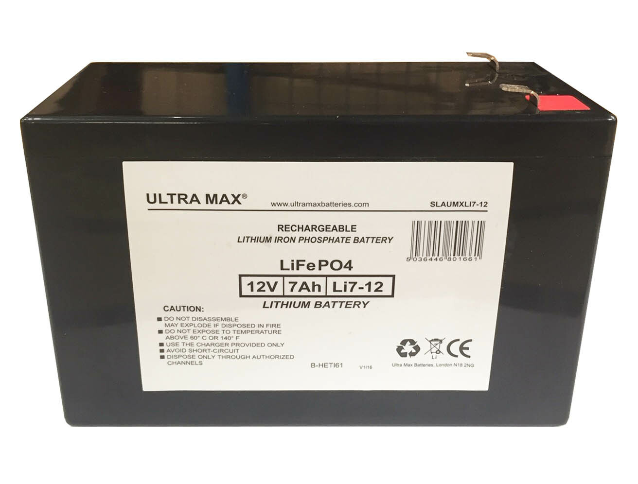 ULTRAMAX LITHIUM 12v 7Ah (as 6Ah 7.2Ah & 7.5Ah) - FLYMO CT250X STRIMMER ...