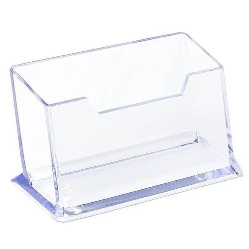 Transparent Business Card Rack High Capacity Desktop Business Card ...