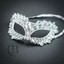 Crystal Masquerade Masks Sparkling Rhinestones Pageant Wedding Prom ...