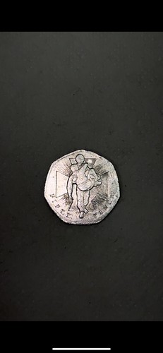 RARE Fifty Pence 50p Commemorative World War 2 ll Coin 2006 wounded ...