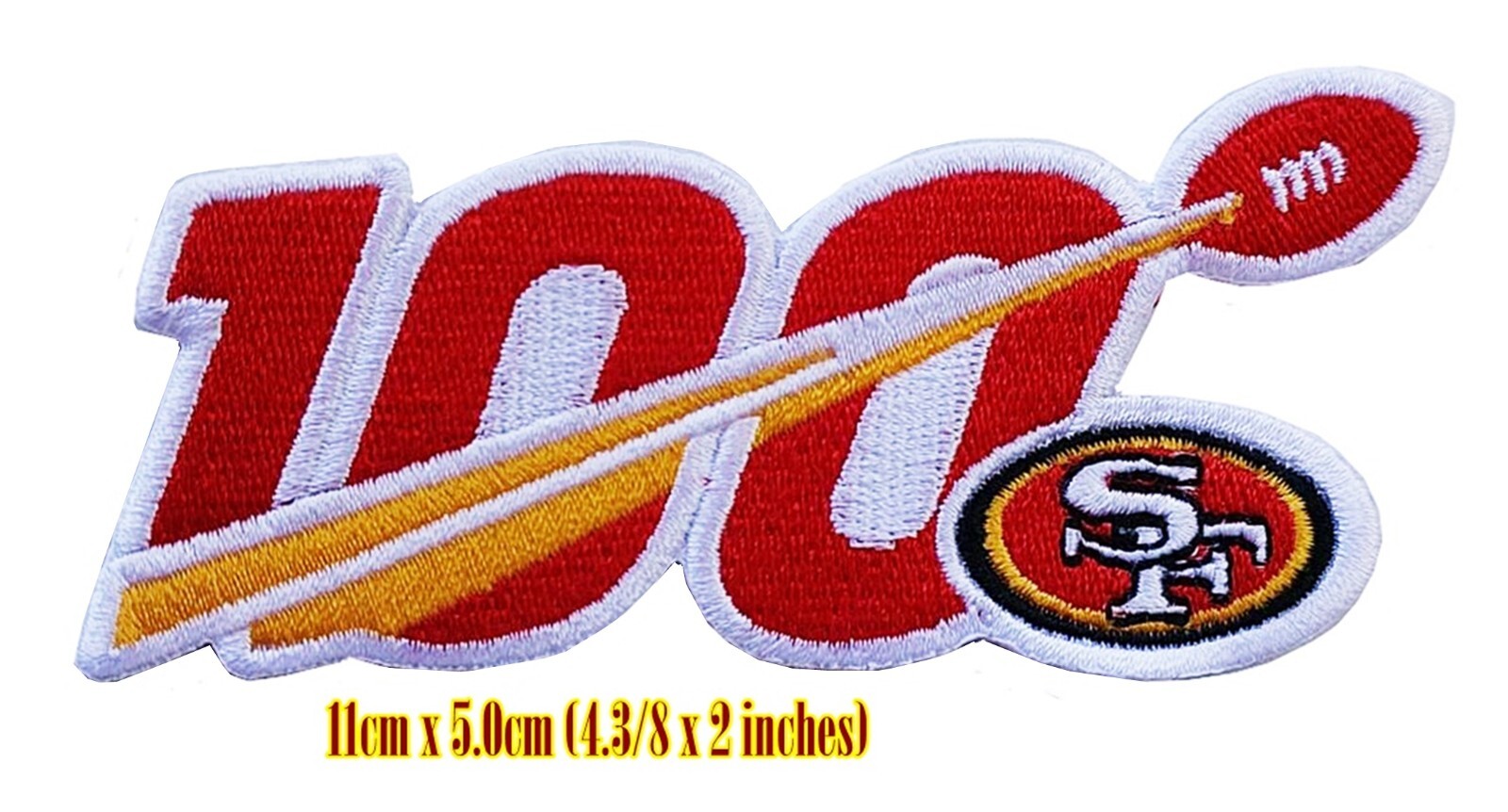 San Francisco 49ers NFL Footballs Patches Embroidery iron,sewing(Select ...