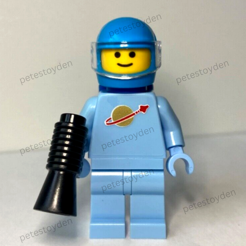REAL LEGO Light Blue Spaceman With Classic Helmet And Air Tanks ...