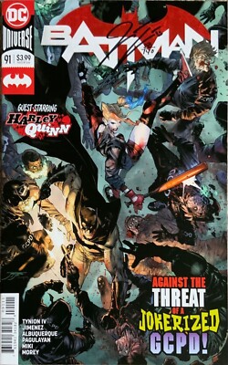 BATMAN #91 JORGE JIMINEZ COVER SIGNED BY JAMES TYNION IV W/COA | eBay