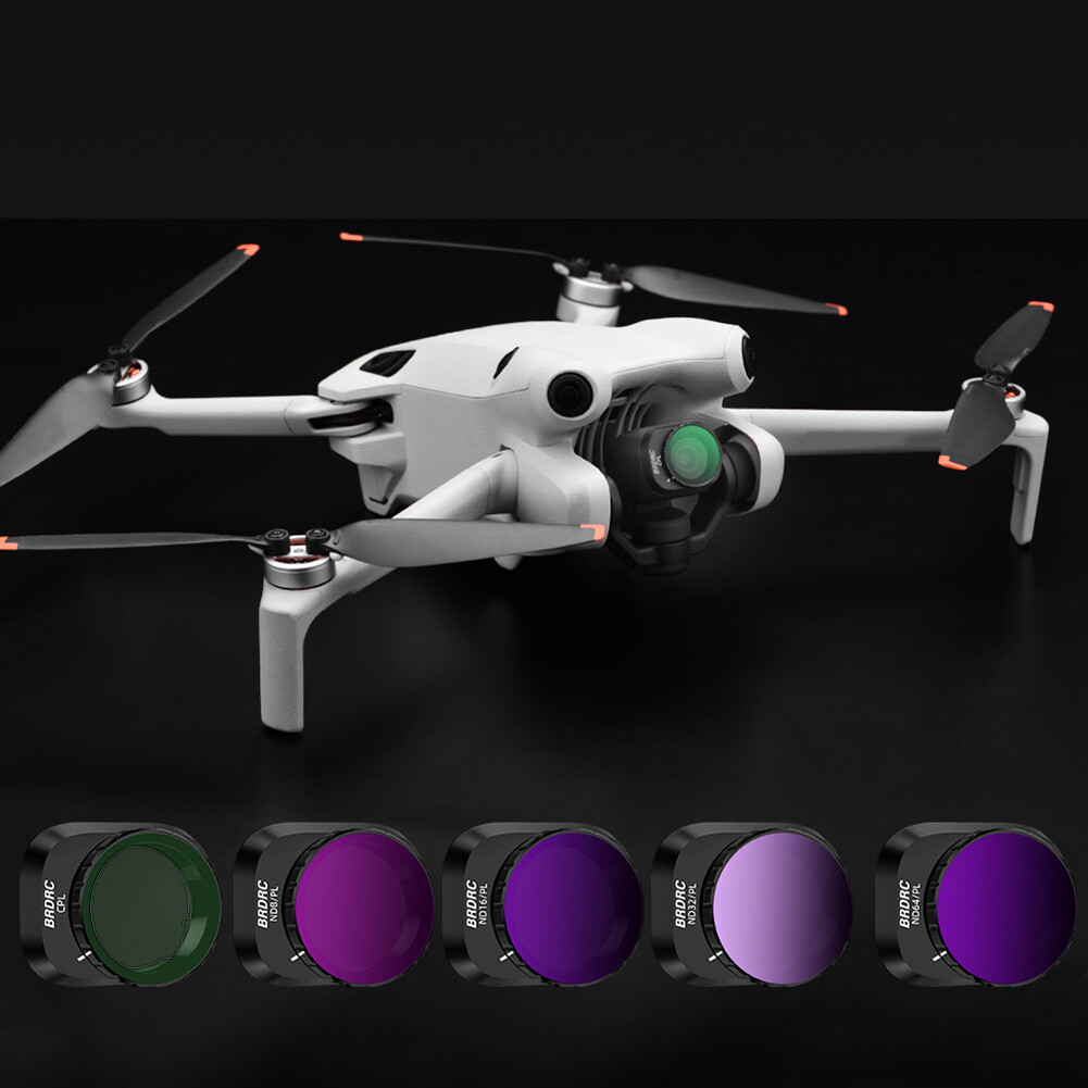 AU Lens Filter Drone Filters Kit for DJI Mini 4 Pro( UV CPL ND8PL/16PL ...
