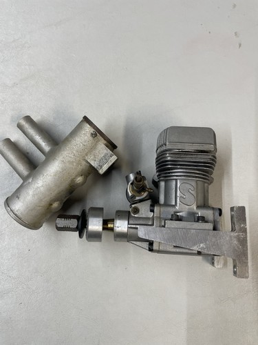Super Tiger 91 Glow Engine. With Pitts Style Muffler | eBay