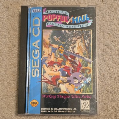 Working Designs Magical Popful Mail Fantasy Adventure Sega CD Action ...