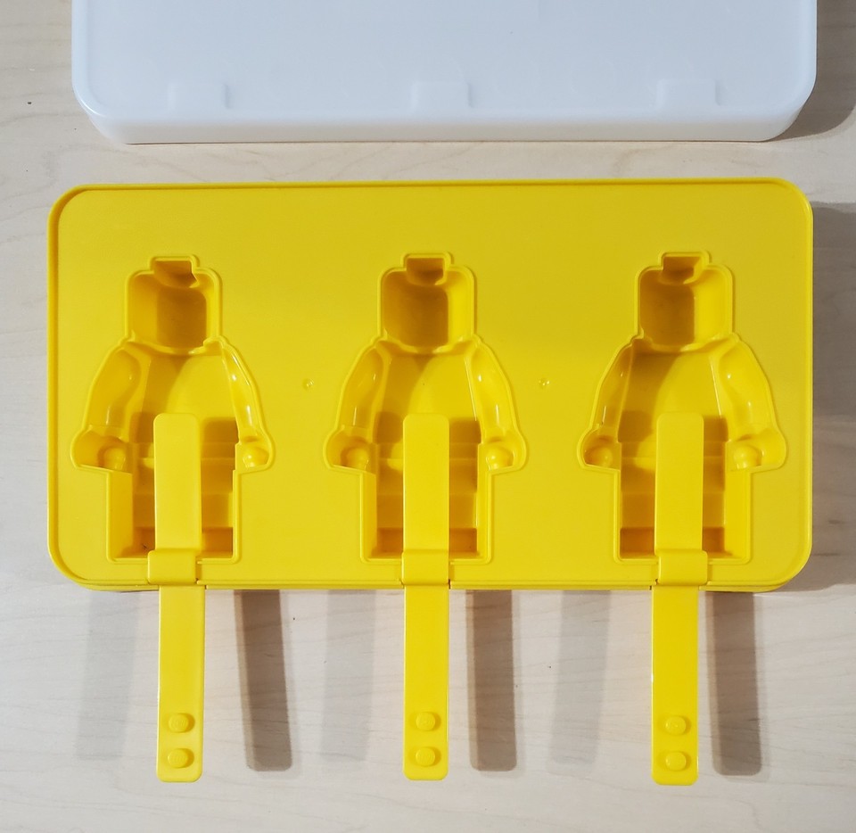Brand New LEGO Minifigure Popsicle Ice Lollipop Candy Chocolate Mold ...