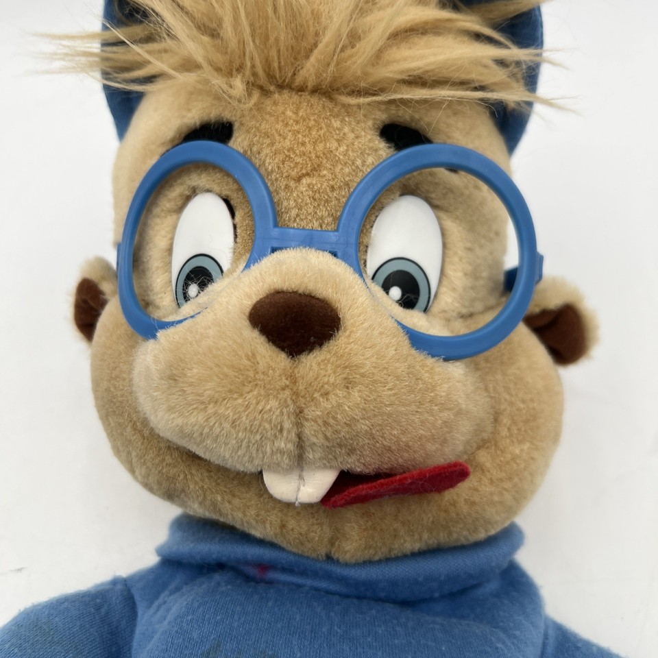 Alvin and the Chipmunks Simon Hand Puppet Plush Doll 18" Vintage 1993 ...